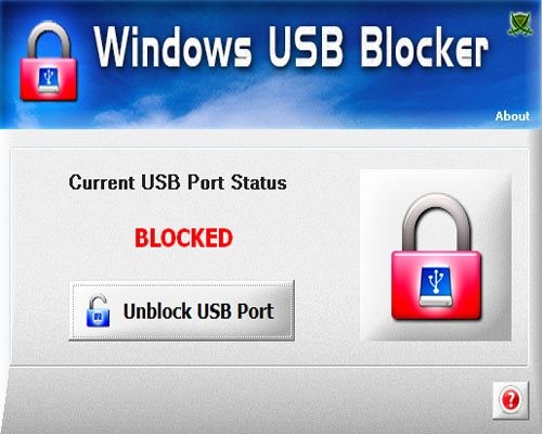 Windows USB Blocker 1.0 Portable | Portables Programas