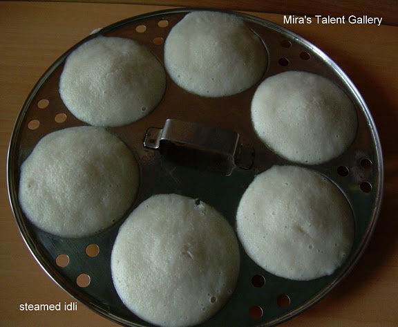Mira's Talent Gallery @ My Hobby Lounge: Idli / இட்லி / इडली