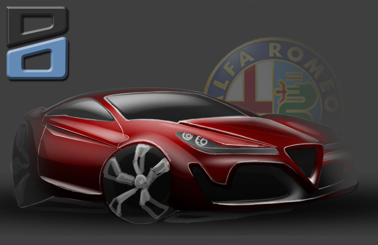 Daniel Osorio design: Alfa Romeo Rendering project