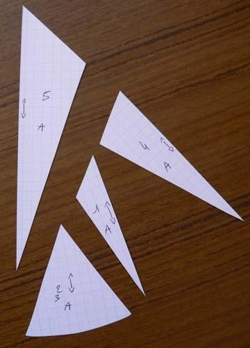 Couture sur papier / Foundation paper piecing