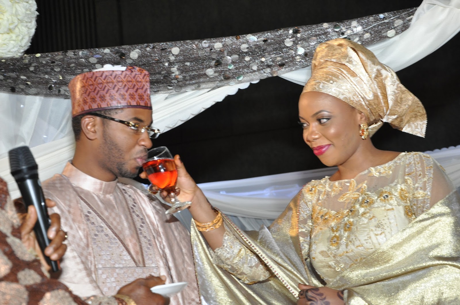 TOZALI: Throwback; Pictures of Idris Isa Yuguda and Bilkisu Musa Babayo.