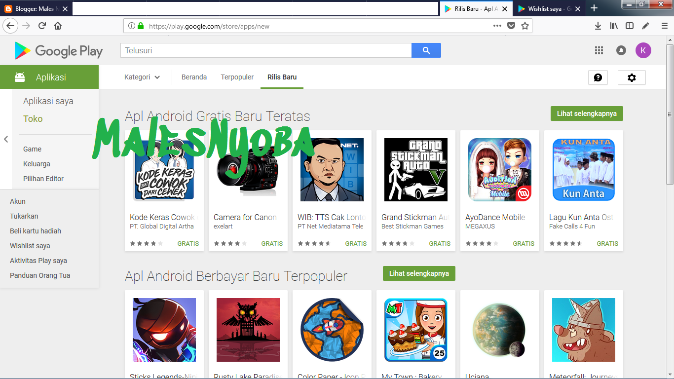 Cara mengakses Aplikasi Pre-Registration di PlayStore - Males Nyoba ...