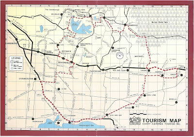 Casey Cardinia - links to our past: Bunyip Byways Tourism map