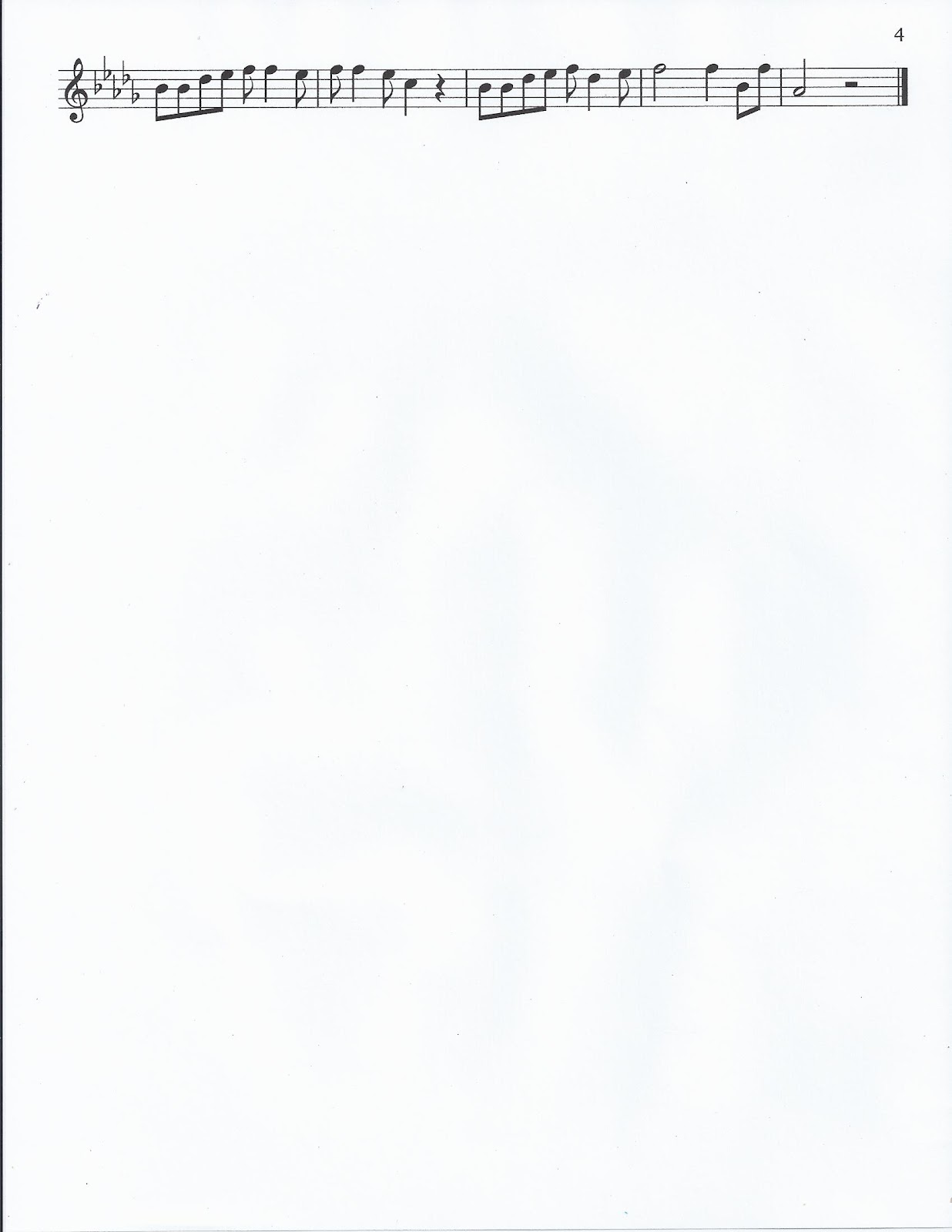 Flute & Tenor Sax Sheet Music :): Alejandro