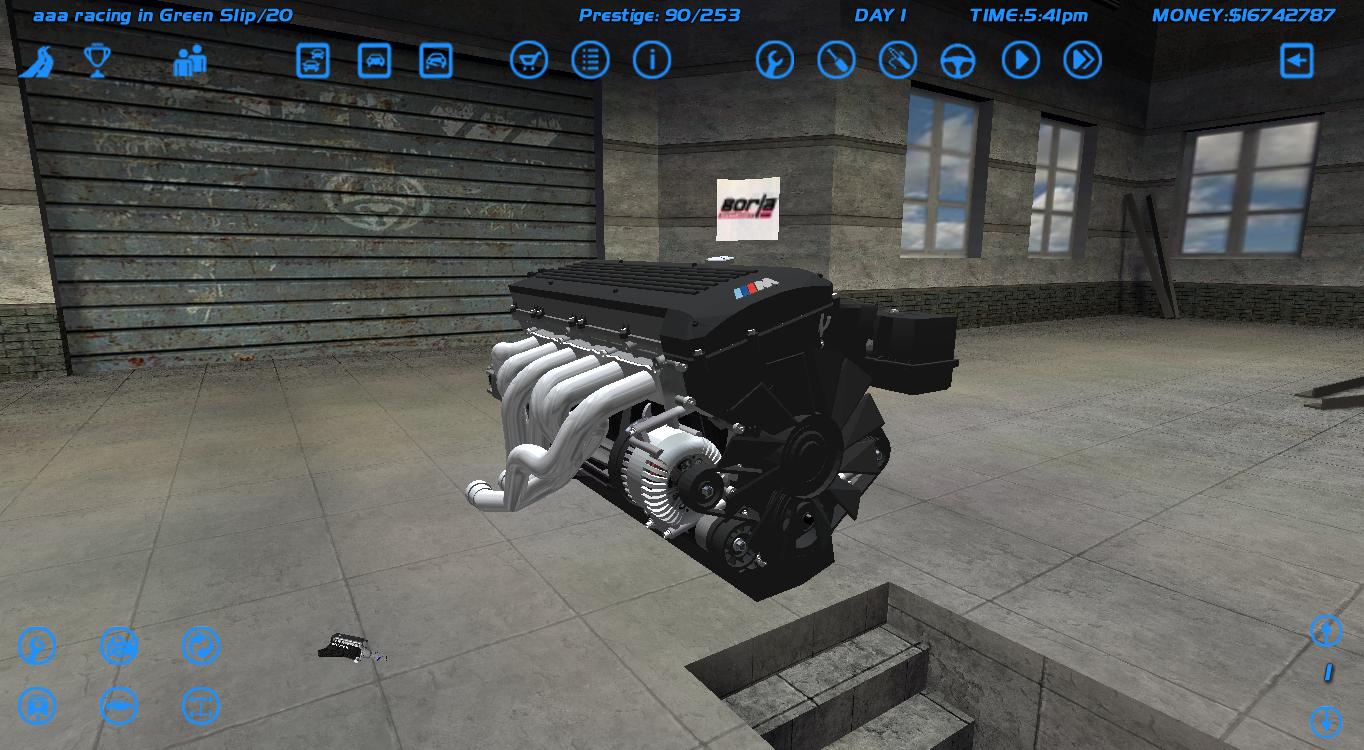 SLRR моды: BWM M3 E46 S54B32 Engine