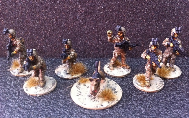 Analogue Hobbies: From ChrisP: 28mm Modern American Infantry (133 points)