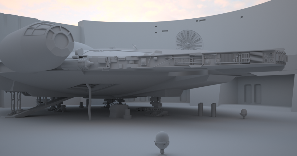 Stinson's All Things Star Wars Blog: Docking Bay 94 (WIP) part 2