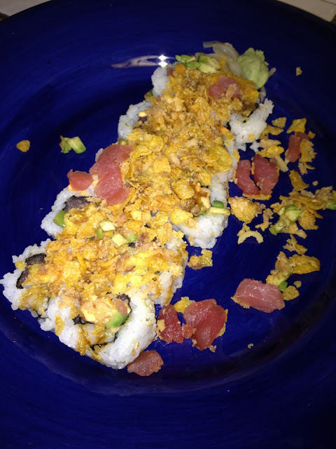 365Tastes: Day 10: Cornflakes on my sushi?