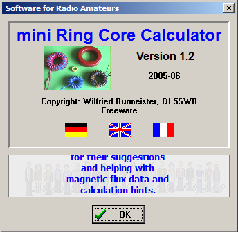 Todo técnico y más: PROGRAMA MINI RING CORE CALCULATOR PARA BOBINAS DE ...