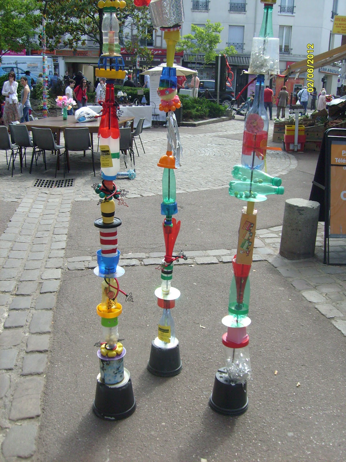 Séverine Peugniez Créations: Exposition Art Récup' à Villejuif