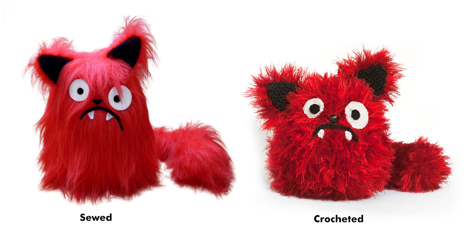 Toy Patterns by DIY Fluffies : Boris the cat crochet pattern