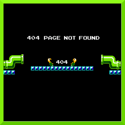 15 Nostalgically Cute 404 Pages ~ Webb Depot