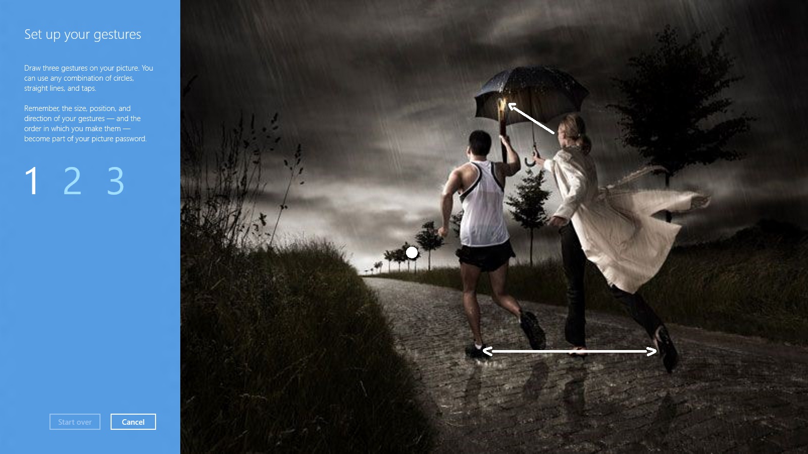 Create Picture Password | SummerDay