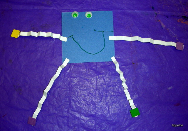 Tippytoe Crafts: Shape Buddies