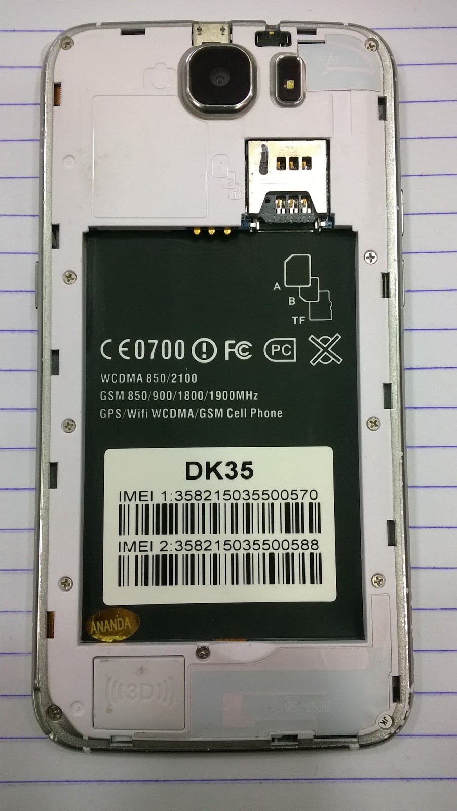 || FIRMWARE SIDE ||: WHAT'S NOT OEM DK35 FIRMWARE FLASH FILE 100% TESTED