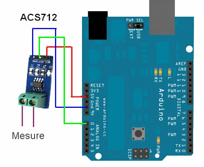 Tutorial Arduino Mengukur Arus Dengan Modul Sensor Arus ACS712 ...
