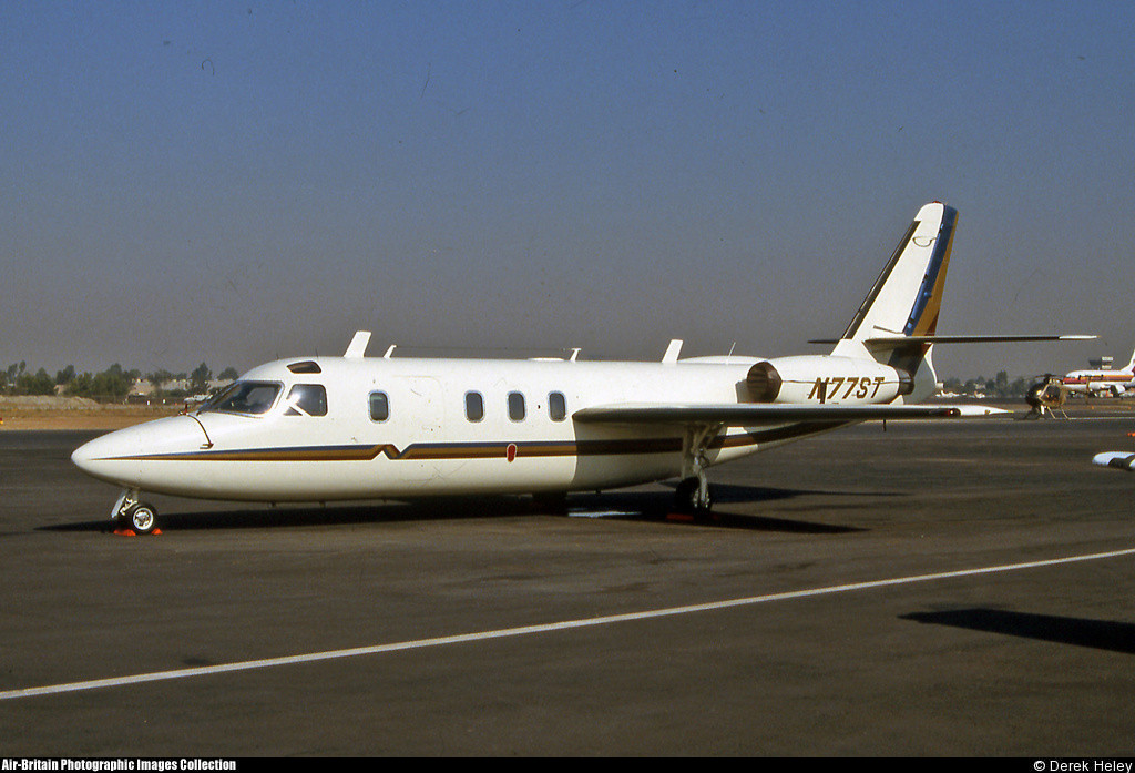 Historias Individuales: LV-WHZ, Rockwell 1121 Jet Commander c/n 108