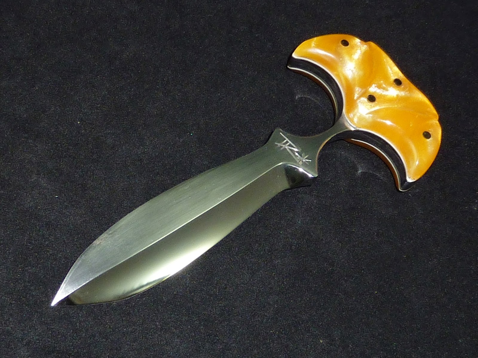 Terry Renner Fancy Gambler's Push Dagger - Gentleman's Knife