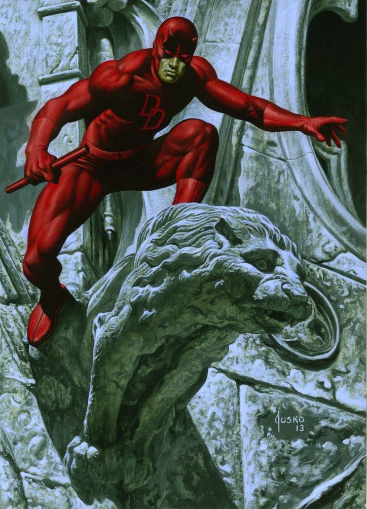 Marvel Comics of the 1980s: Daredevil by Joe Jusko