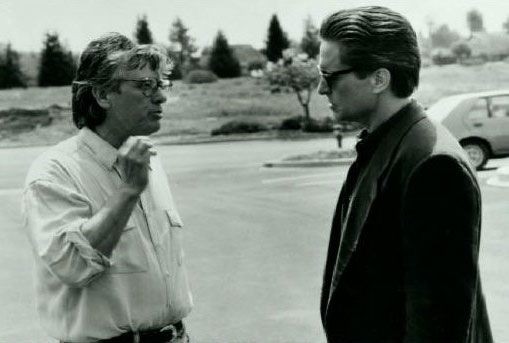 on the set: On the set of Basic Instinct