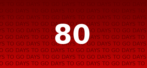 The Next 80 Day Sprint Begins Today! ~ damondnollan.com