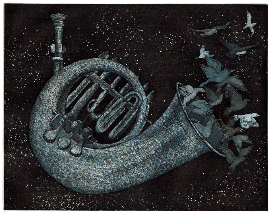 Damon Kowarsky and Kyoko Imazu Collaborative Project News: Space trumpet II