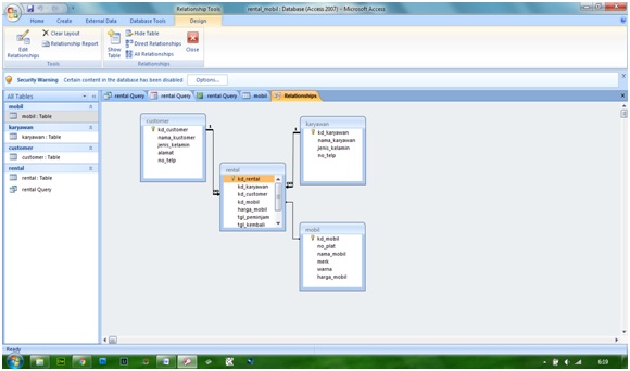 Basis Data`: Database "Rental Mobil"