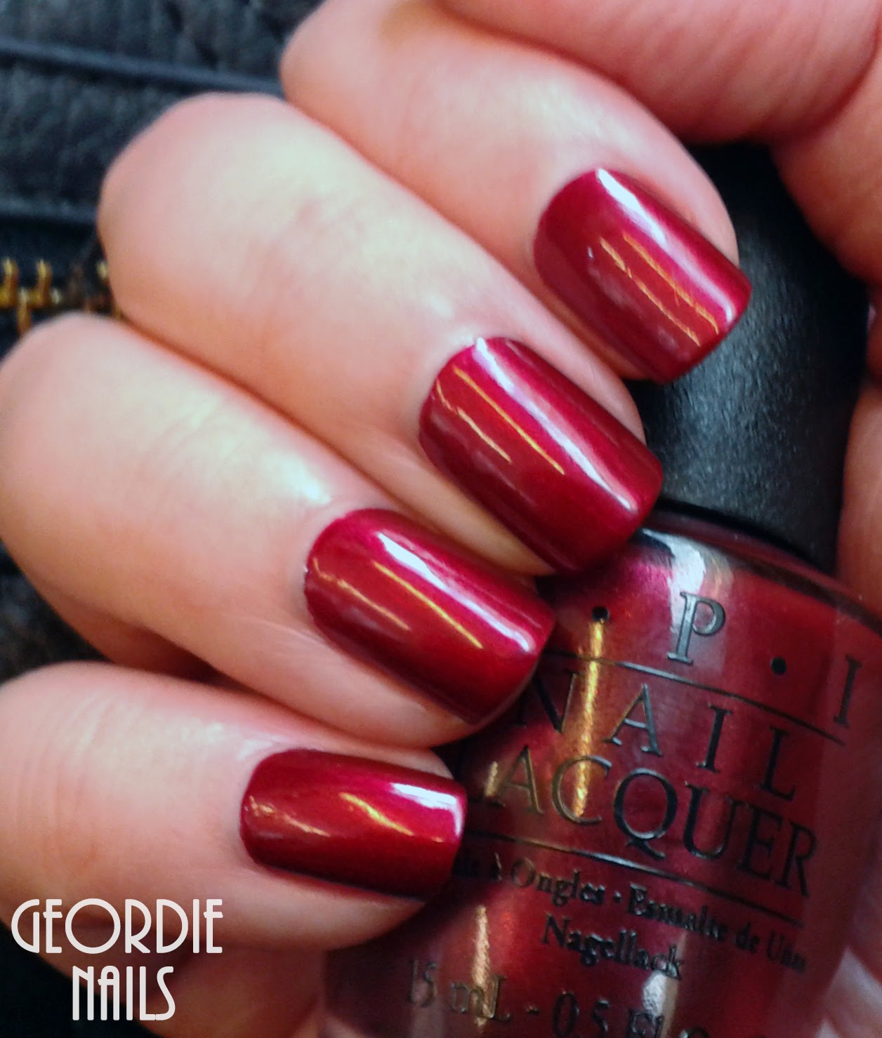 Geordie Nails: OPI ~ I'm Not Really A Waitress