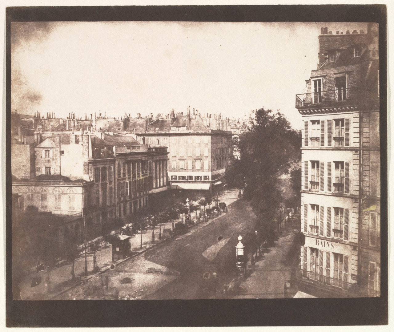 Rare Vintage Photos of Paris Street Scenes Taken by Henry Fox Talbot in ...