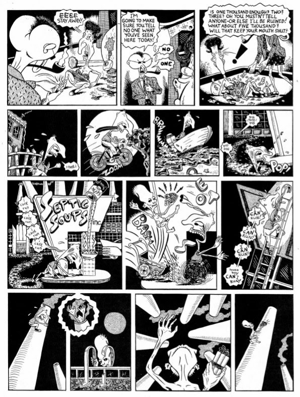 The Great Comic Book Heroes: Kaz' Delirious from Weirdo #10