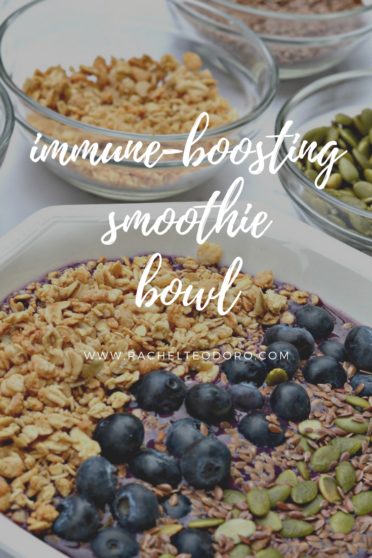 Immune boosting smoothie bowl