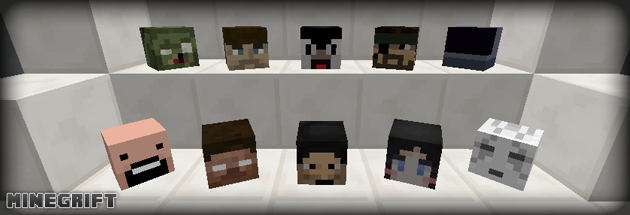 Gri Disegni - Minegrift: Guía: Cambiar Skin de la Human Head