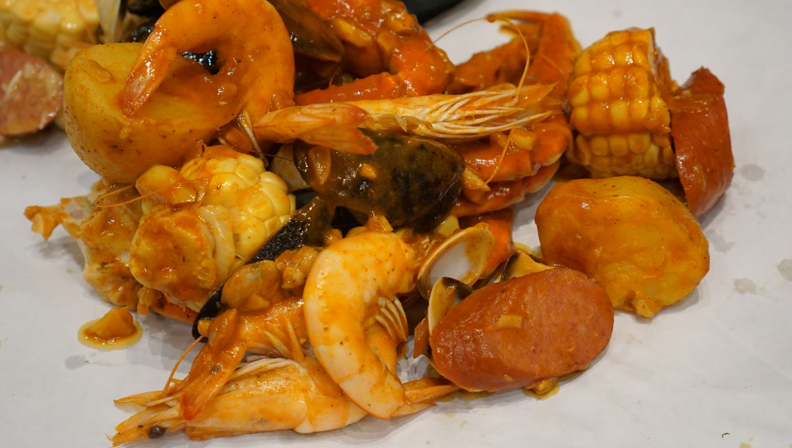 Experience Hawaiian Cajun Seafood @ Crackin Kitchen - Pasadena