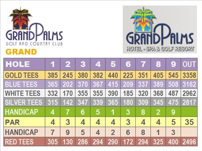 The Florida Golf Course Seeker: Grand Palms Country Club - Grand Course