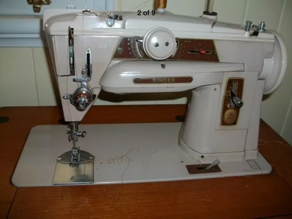 Machine: 1960 Singer 401G-13 Electric