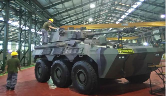 DEFENSE STUDIES: Wapres JK Pesan 50 Panser Badak untuk TNI