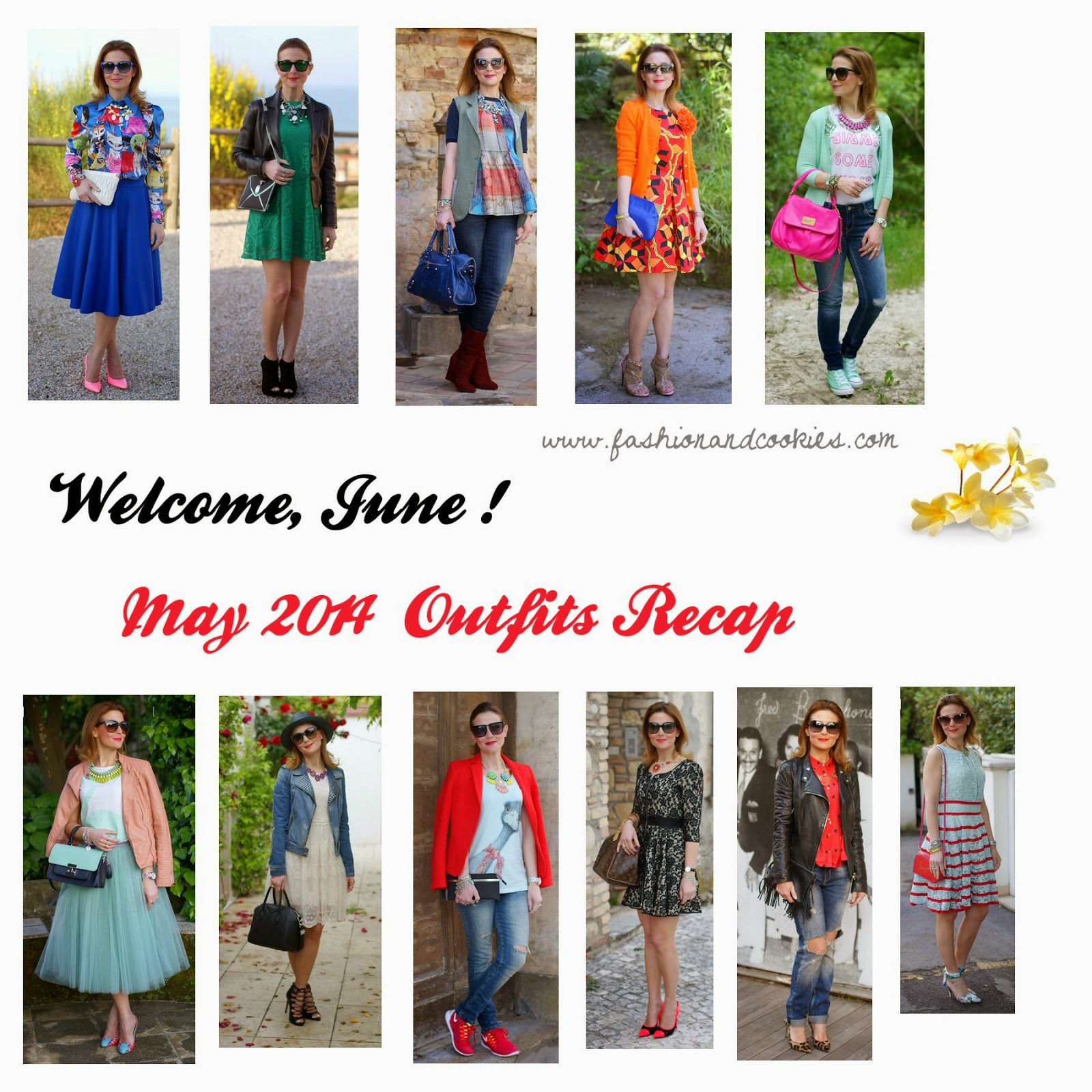 It's June ! May 2014 outfits recap | Fashion and Cookies - fashion and ...