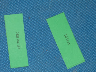 Hunter's Tales from Teaching : Math Game-Customary Units of Measure War