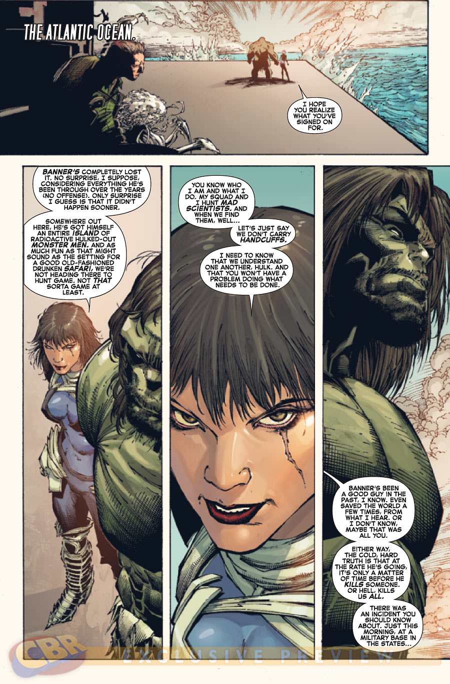 Radiação Gama: PREVIEW THE INCREDIBLE HULK 4