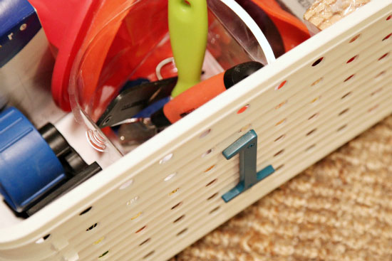 IHeart Organizing: Paint By Number: Basket Labeling System