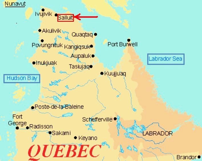 Ultima Thule: Salluit (Sugluk), a sub-arctic inuit village at ...