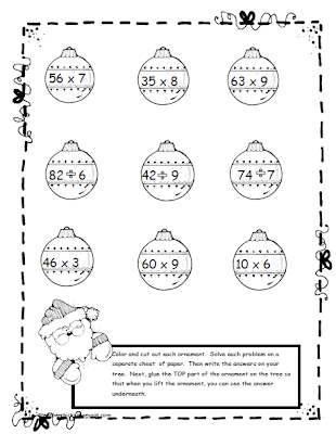 3 Teacher Chicks: Multiplication Craftivity Freebie