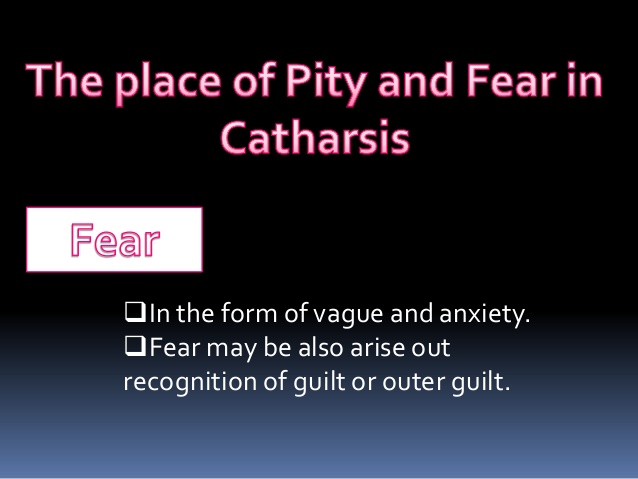 English Literature : Aristotle's concept of catharsis