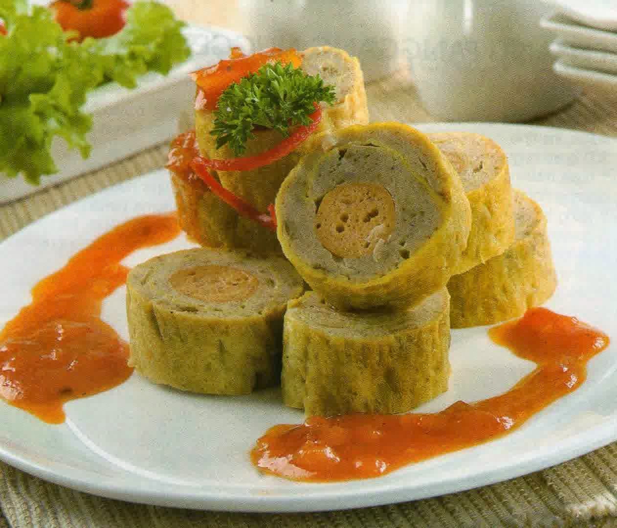 Resep Membuat Rollade Daging Ayam Sapi Enak - Resep Makanan dan Minuman