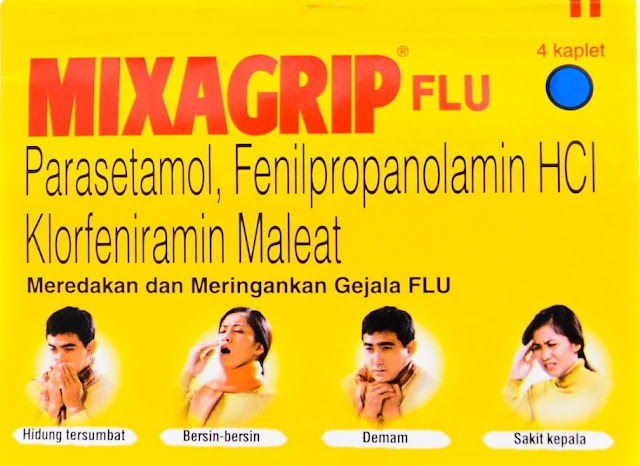 15 Efek Samping dan Kandungan dari Mixagrip Flu - Obat Sakit 2011