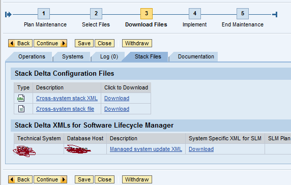 Sap Basis Crew Generating Stack Xml File In Solution Manager For Ehp Upgrade