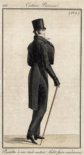 Zinne's Blog: Mens Regency Fashion 1815 - 1820