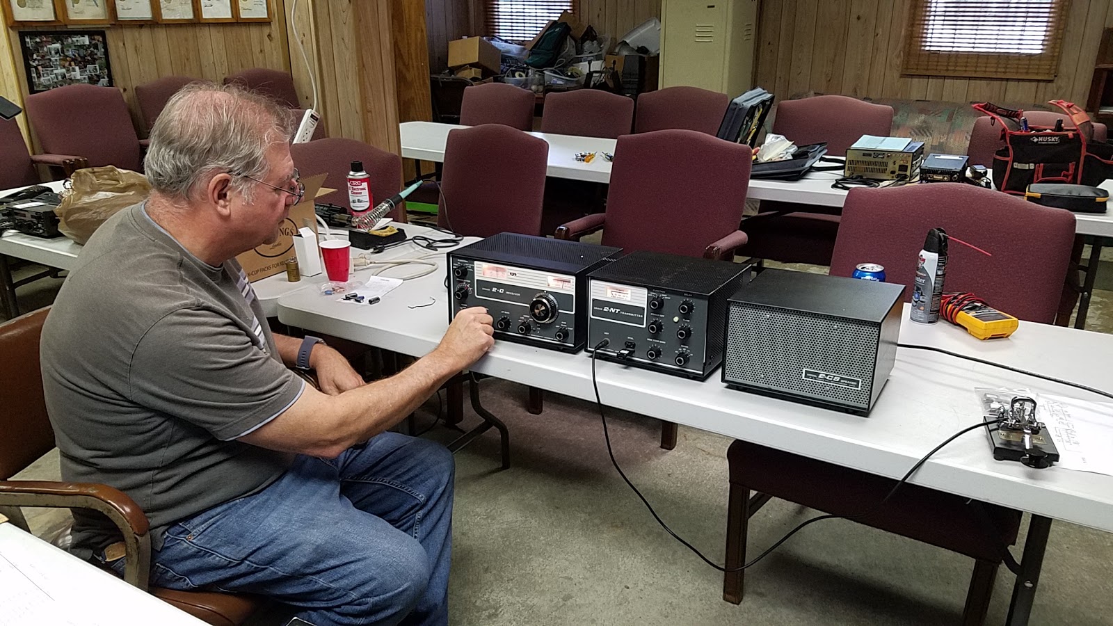 N4KGL - RaDAR: My Vintage Drake Station for the Novice Rig Roundup