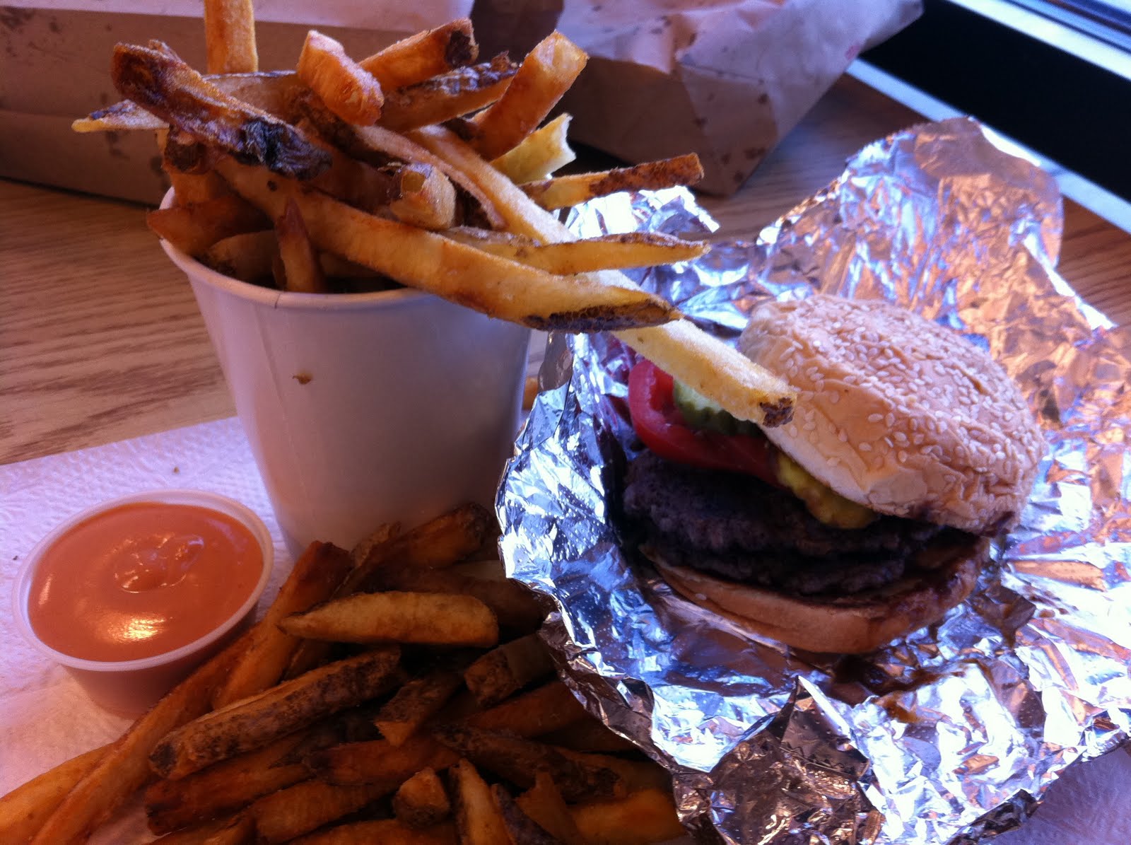 Lunch Club: Five Guys Burgers and Fries (Pocatello, ID)