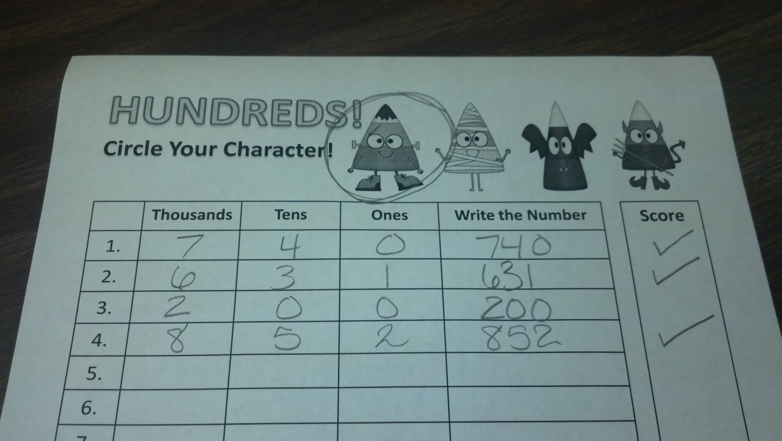 Place Value Practice Based on Common Core For Thanksgiving! - Fern ...